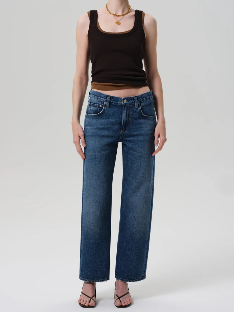Citizens of Humanity Lindz Low Rise Easy Straight in Chaya – Strut Boutique